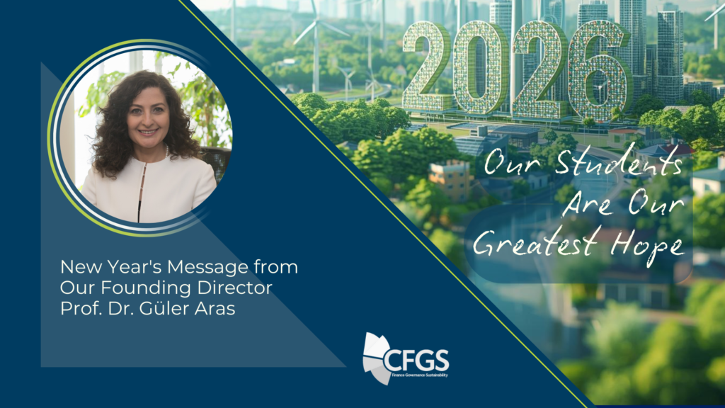 Our Founding Director’s Message for New Year | CFGS